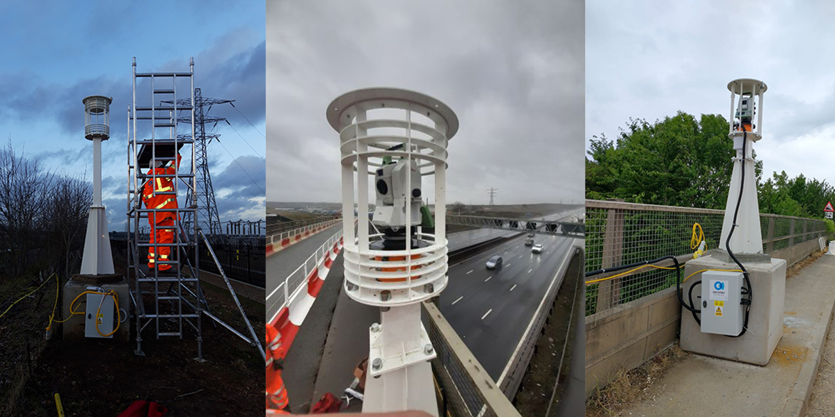 Monitoring One of the Busiest UK Highways During Rail Construction ...