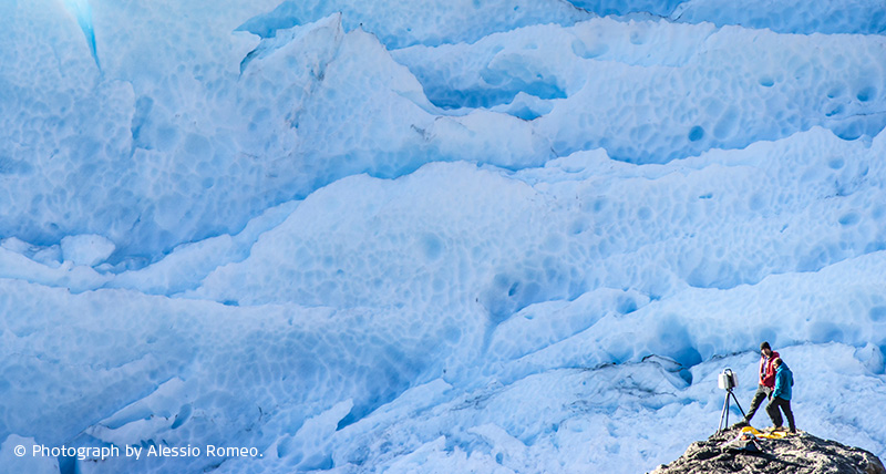 Creating an interactive 3D model of a cave in a world-famous glacier ...