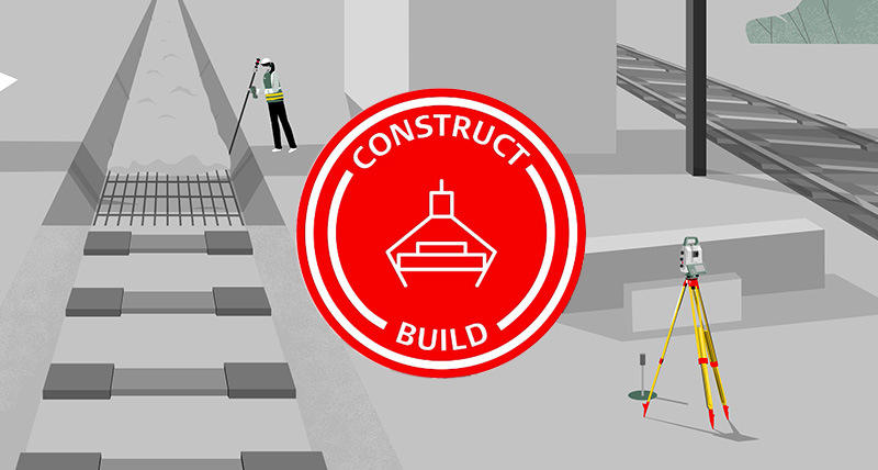 Construct & Build Railways | Leica Geosystems