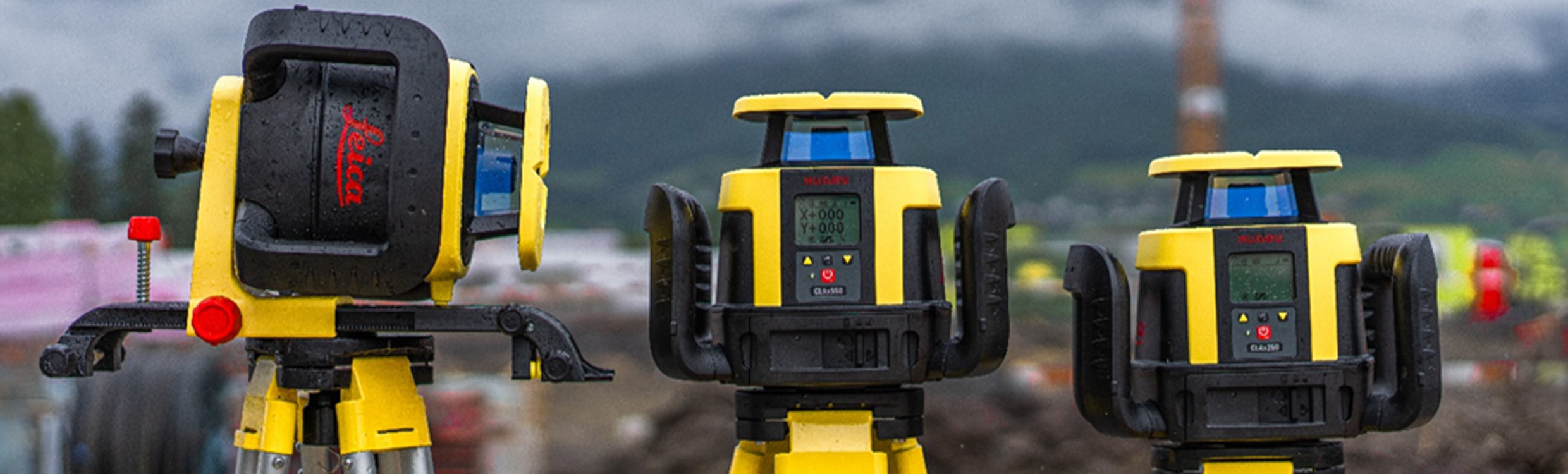 Leica Rugby CLAx and CLH Professional Grade Lasers | Leica Geosystems