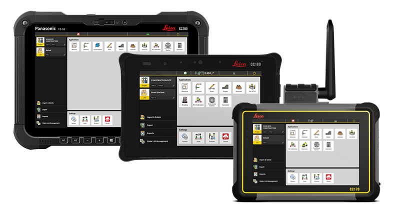Controllers For Construction Applications | Leica Geosystems