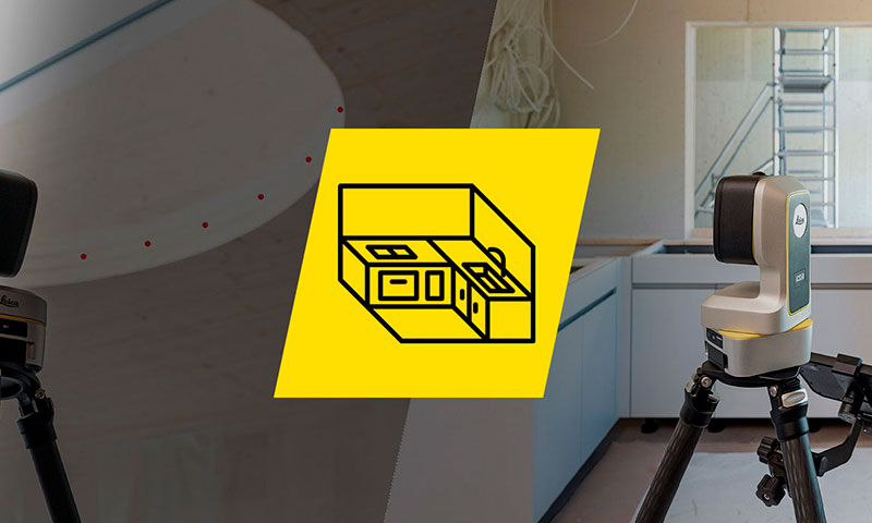 Leica iCON trades | 3D-Messungen für den Innenausbau