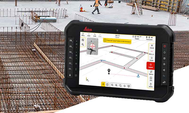 Software Leica iCON trades | Tracciamento digitale