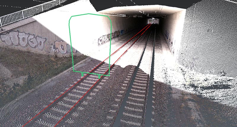 Collision volume avoidance computation for rail application | Leica ...