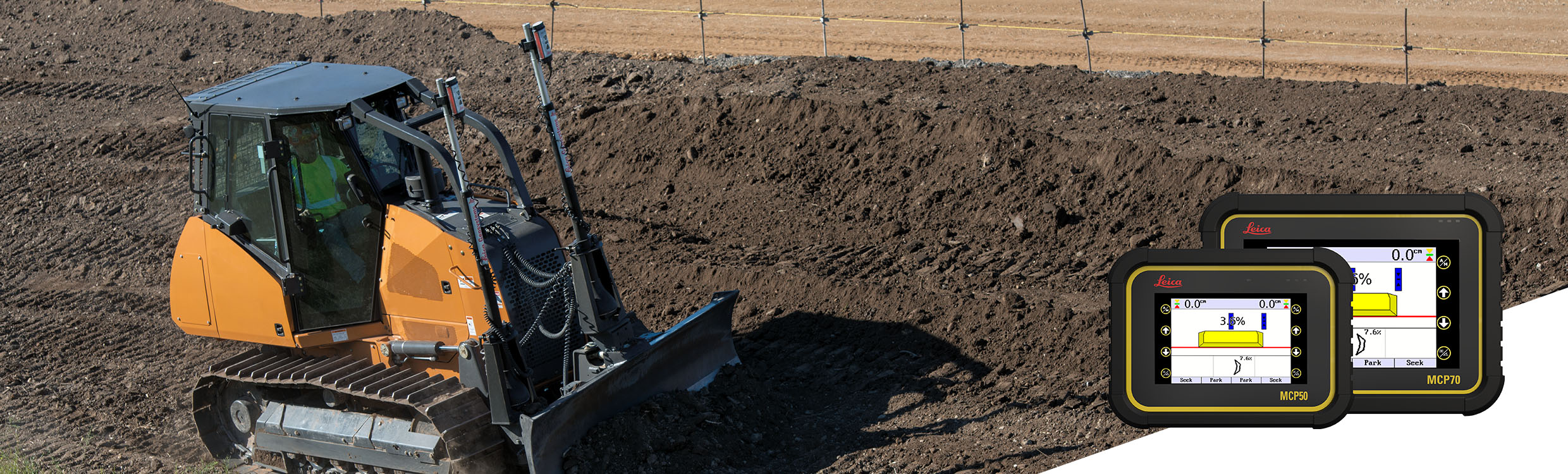 Leica iCON iGD2 – Solución de dozer 2D | Leica Geosystems