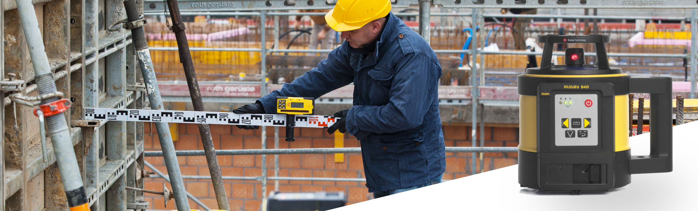 Leica Rugby 840 Rotating Laser | Leica Geosystems